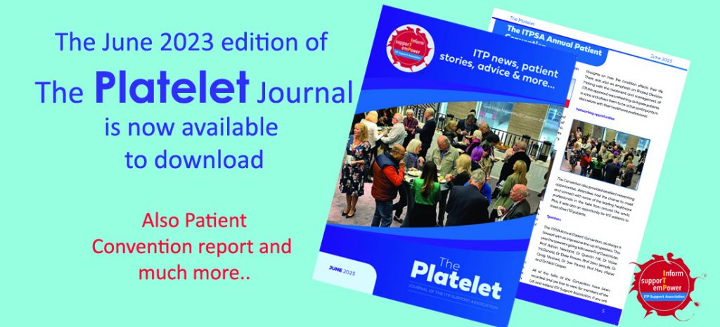 The June 2023 Platelet is now available - ITP Support Association
